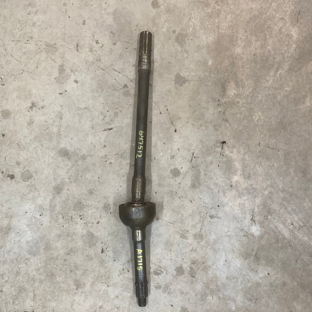 647518 Dana 25 (Willys 41-54) Axle Shaft Right Assembly RZEPPA Threade ...
