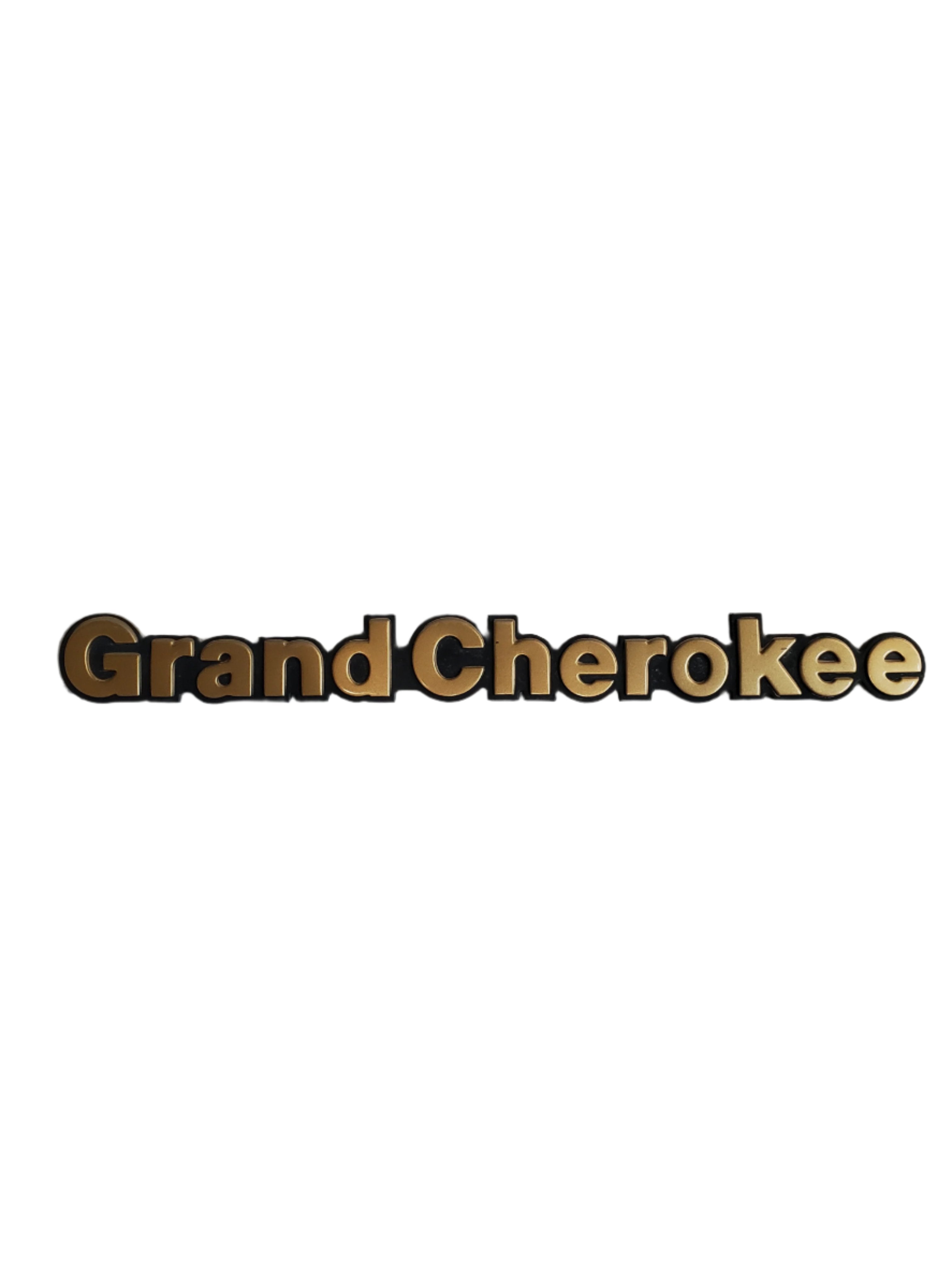 Jeep Grand Cherokee Fender Emblem Logo Badge Gold (93-98) | FN Jeep