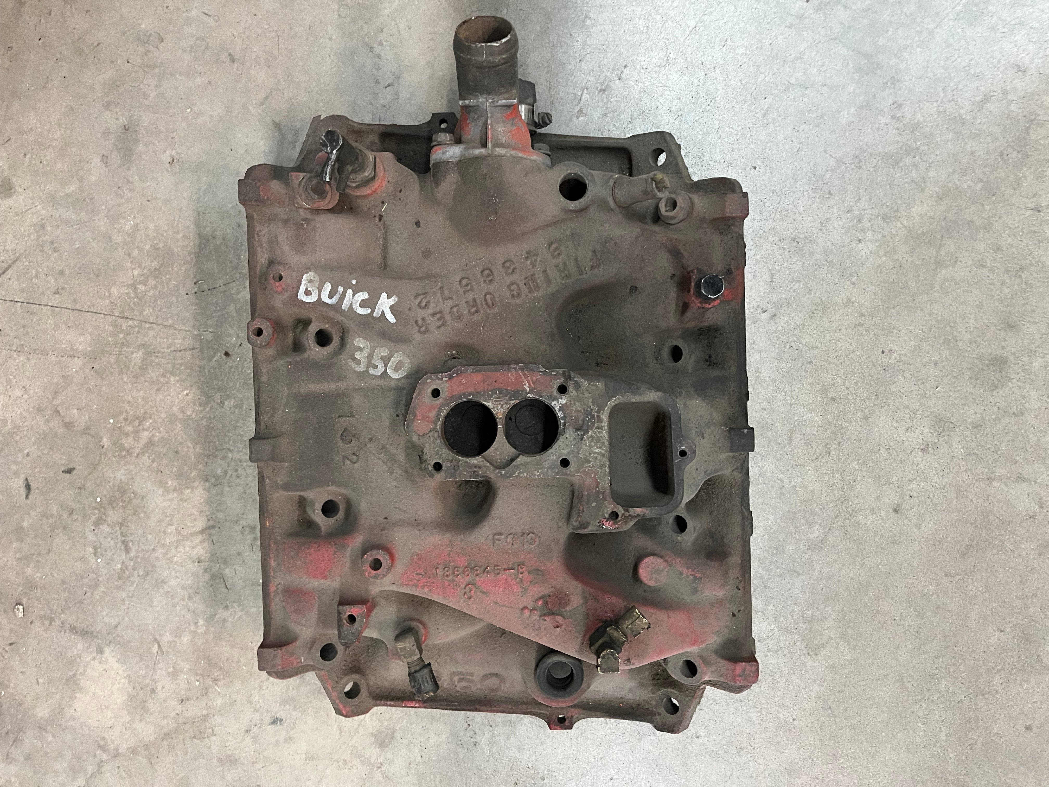 Buick 350 Dauntless V8 Intake 2BBL for CJ5 CJ6 Commando (66-71) | FN Jeep