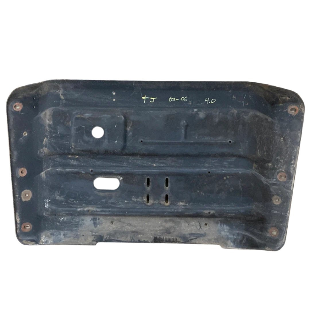 52059501AB Transmission Crossmember Skid Plate Jeep Wrangler TJ (03-06 ...